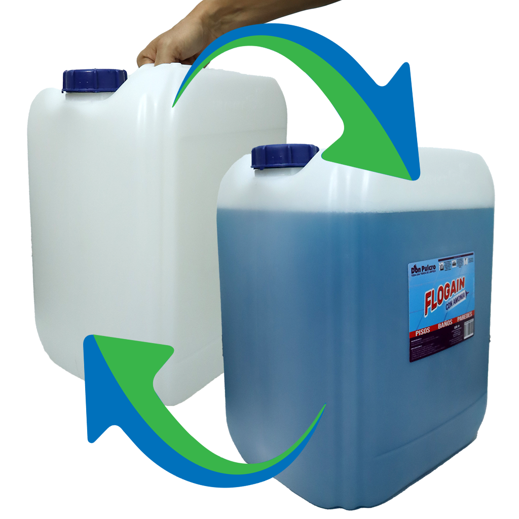 Flogain Amonia 20 LT. (Envase a cambio) — Don Pulcro