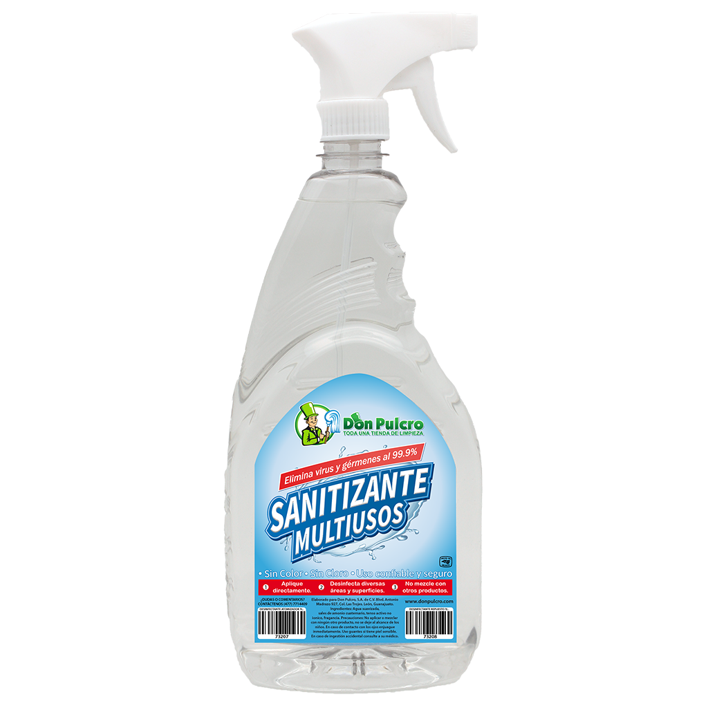 Sanitizante multiusos 1 LT. Atom. — Don Pulcro