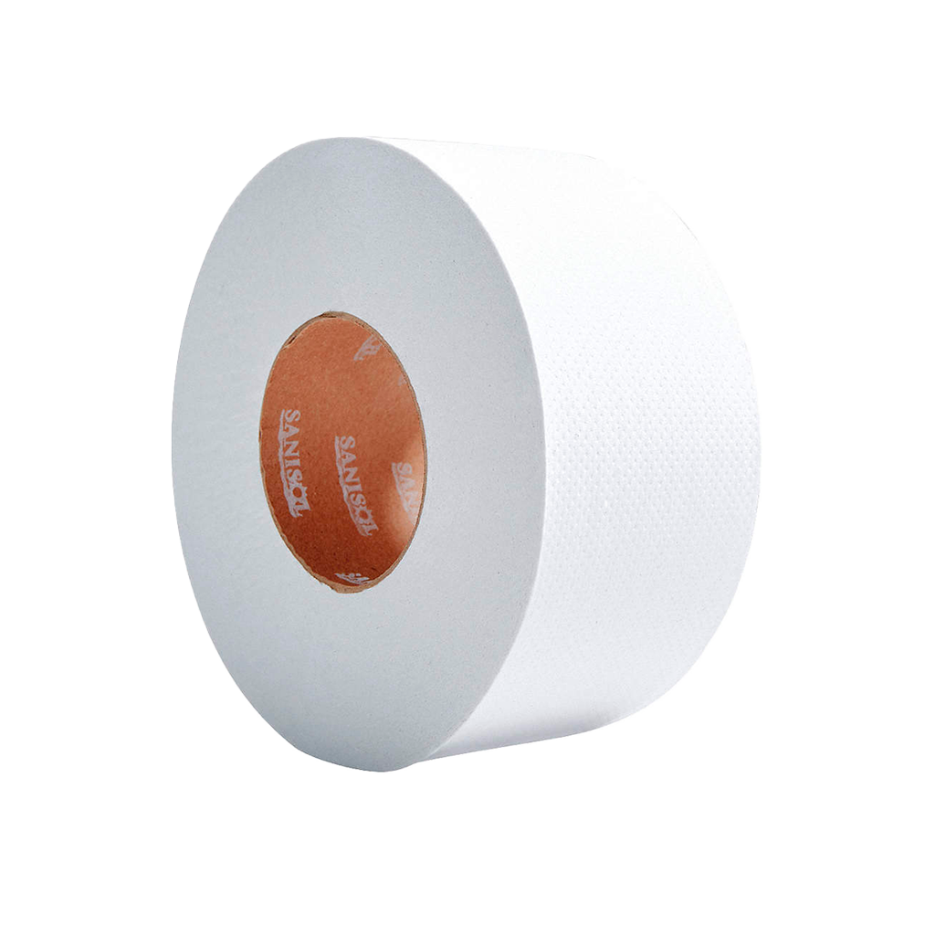 Papel hig. sanisol rollo individual de 180 mts. — Don Pulcro