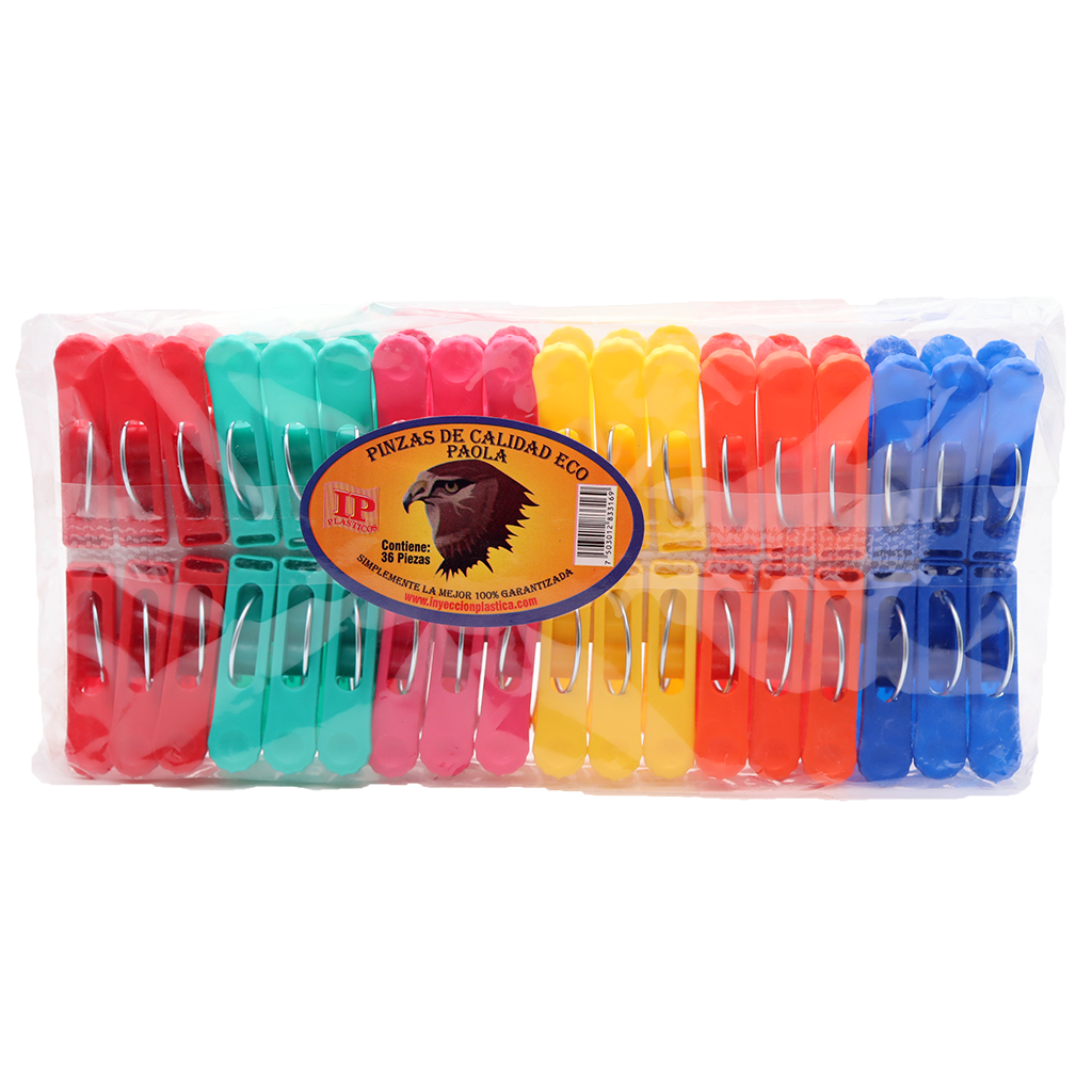 Pinzas para ropa 36 piezas — Don Pulcro