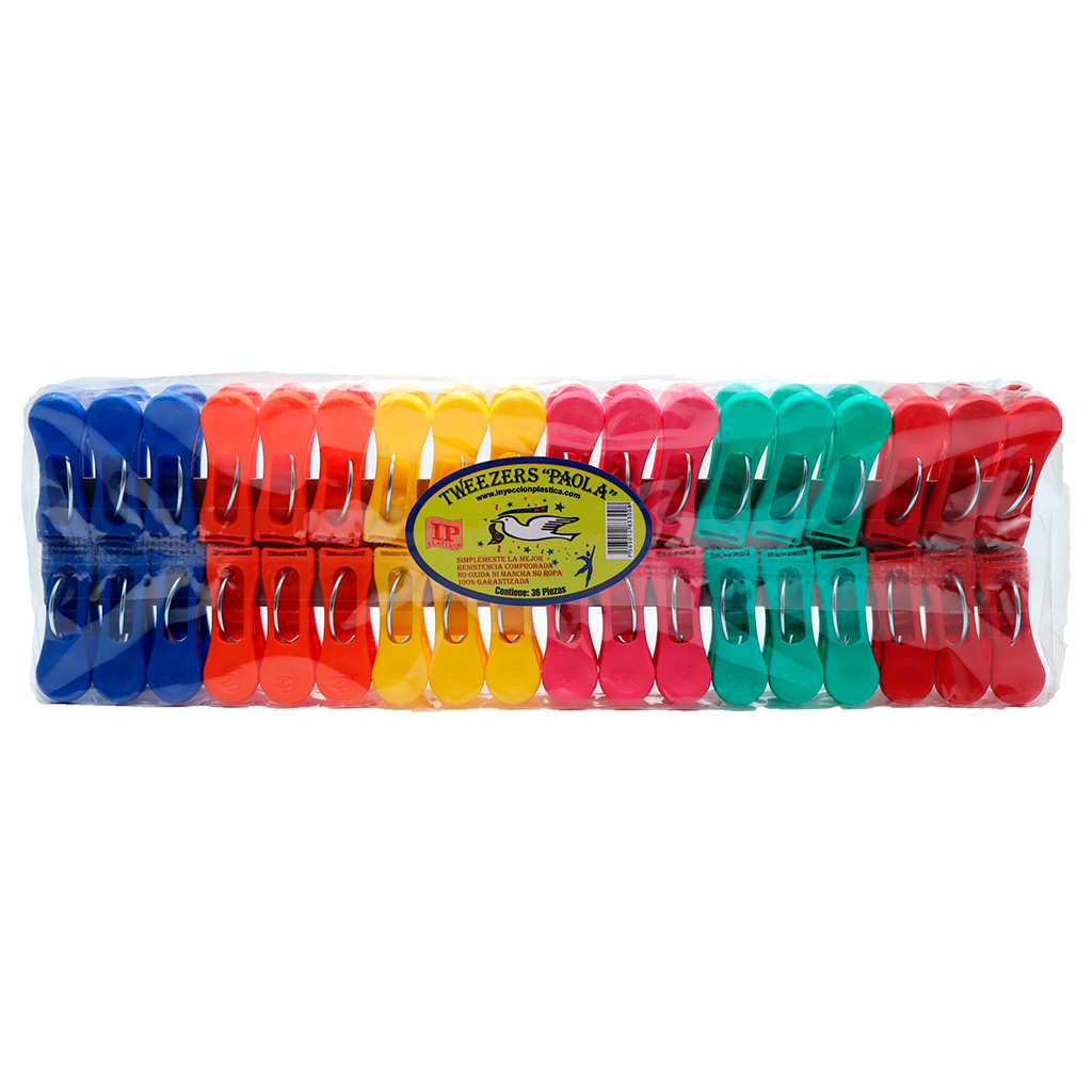 Pinzas para ropa de lujo 36 pzas. — Don Pulcro